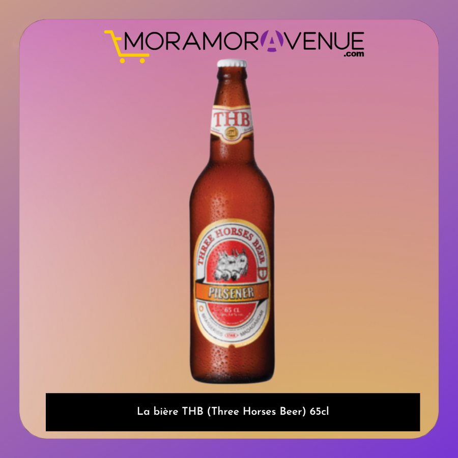 Bière THB de Madagascar - Bouteille 65cl ou Canette 50cl – Moramoravenue