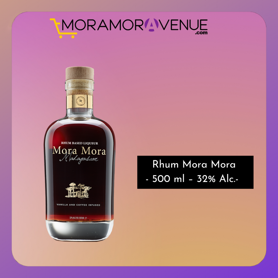 Rhum Mora Mora (Madagascar Vanilla & coffee infused rhum ) – Moramoravenue